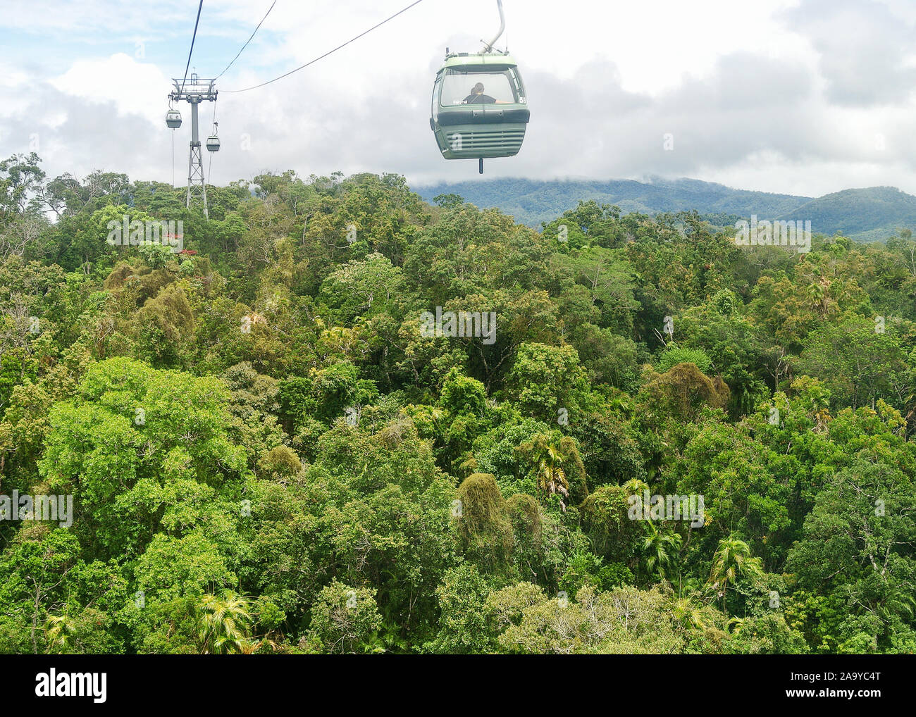 Skyrail cable car australia hi-res stock photography and images - Alamy