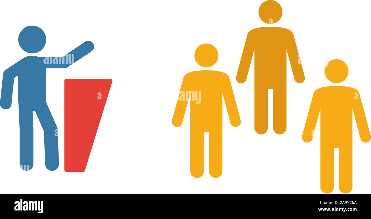 Engagement icon. Simple flat element from content collection. Creative ...