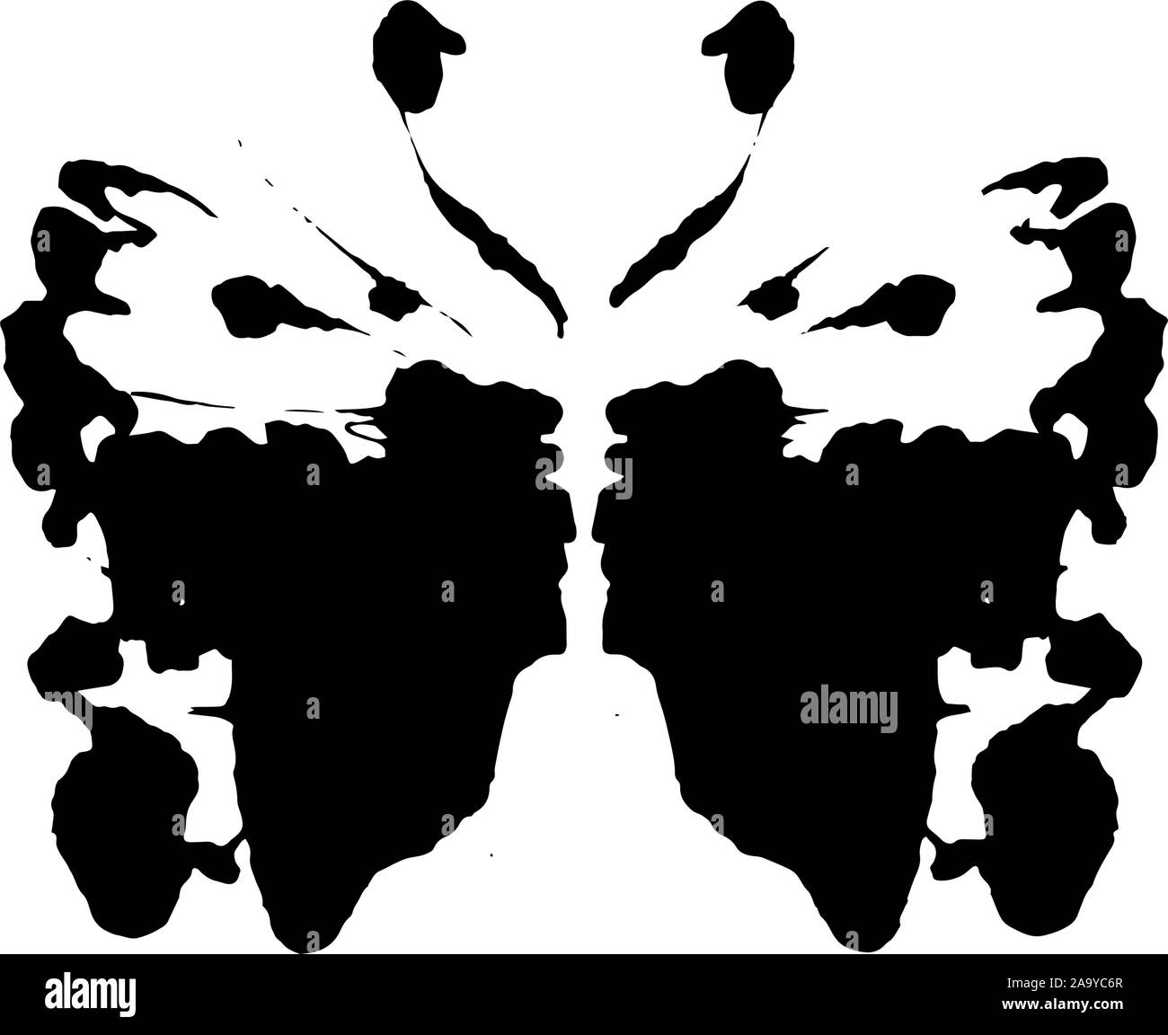 Ink blot butterfly hi-res stock photography and images - Alamy