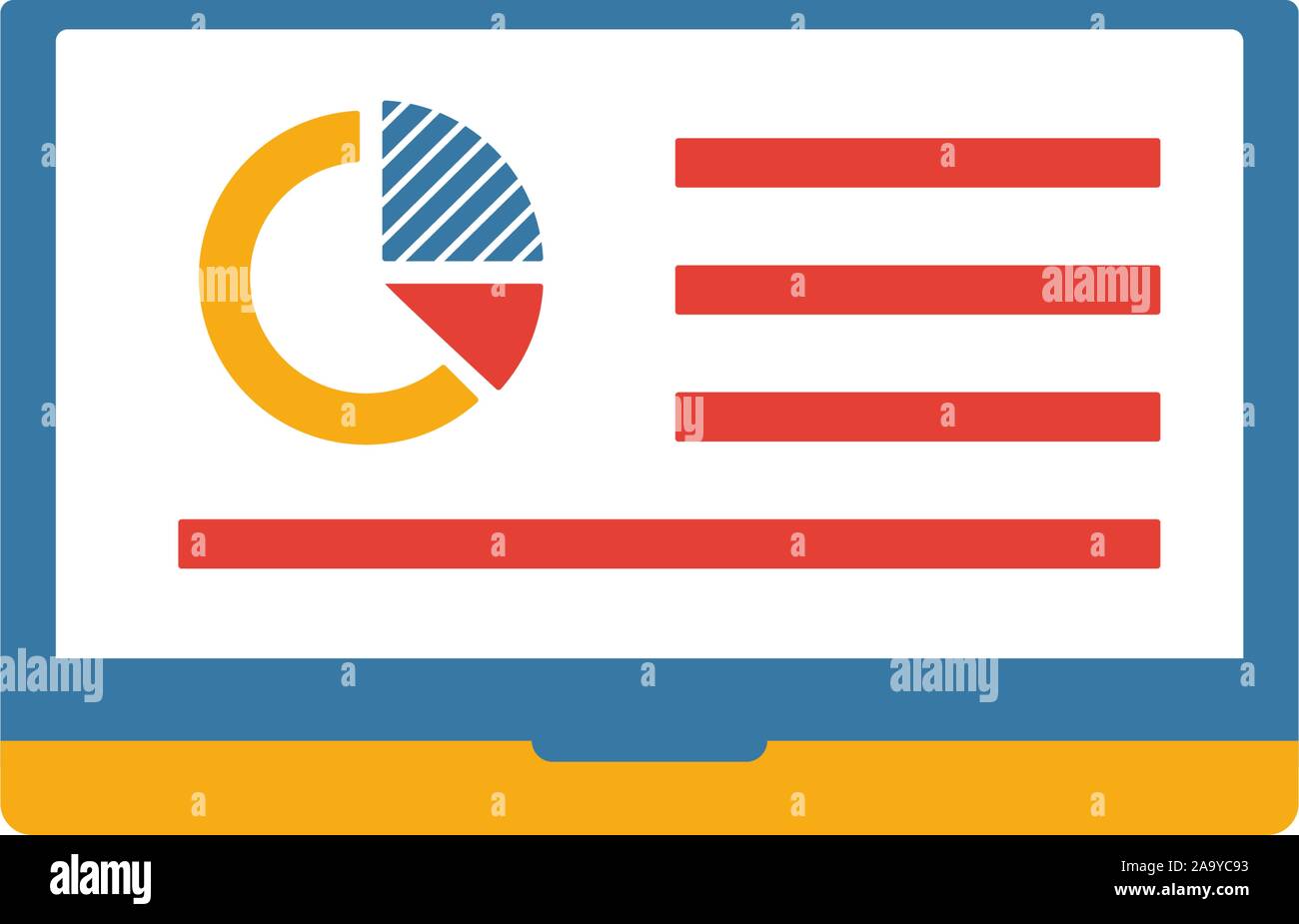 Infographic icon. Simple flat element from content collection. Creative ...