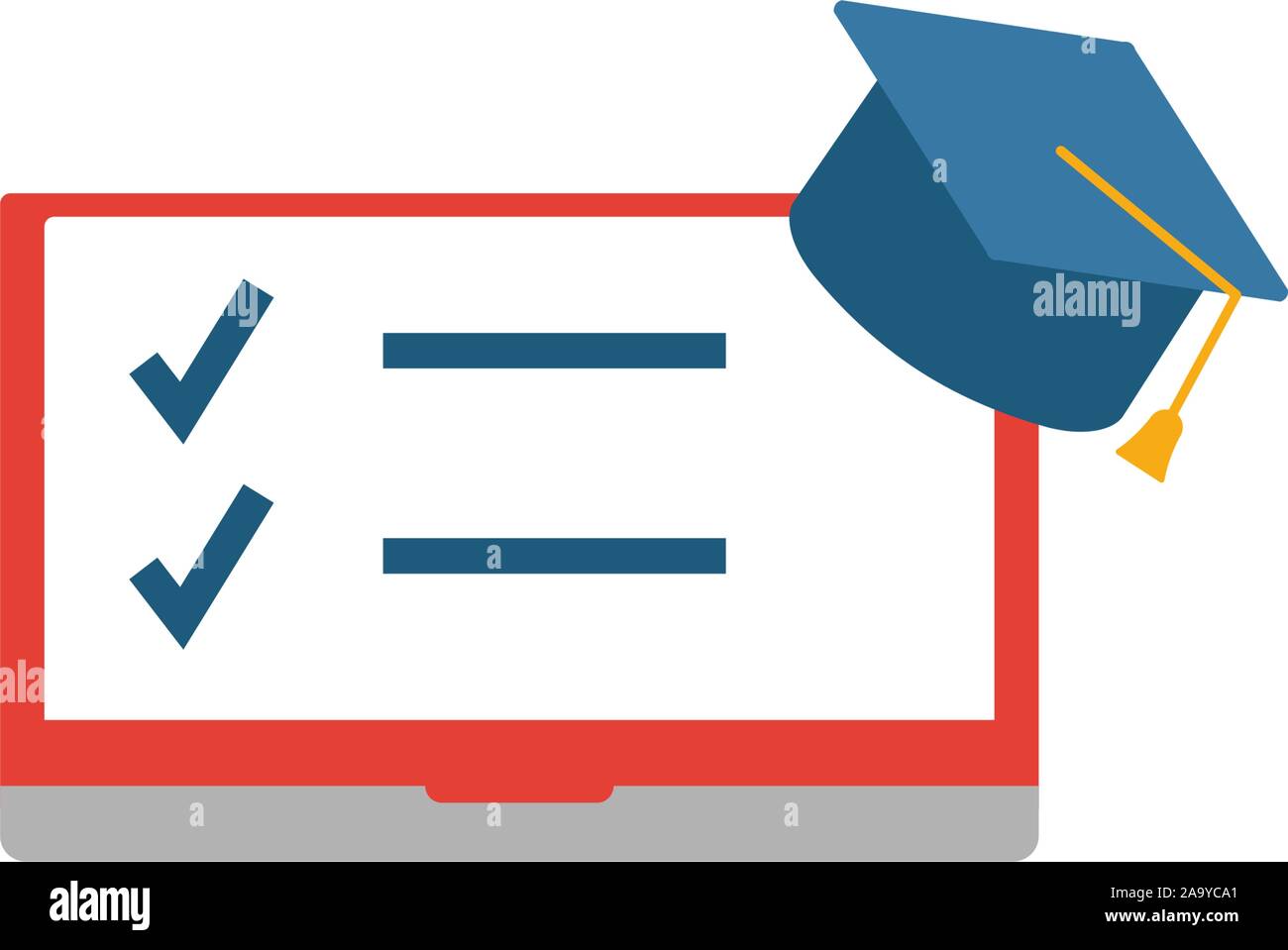 Learning Management icon. Simple flat element from content collection ...