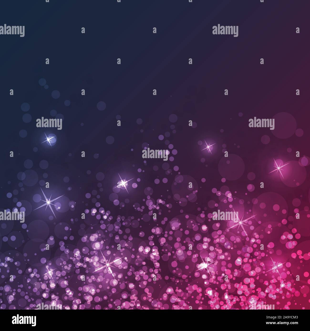 Colorful Sparkling Cover Design Template with Abstract, Blurred ...