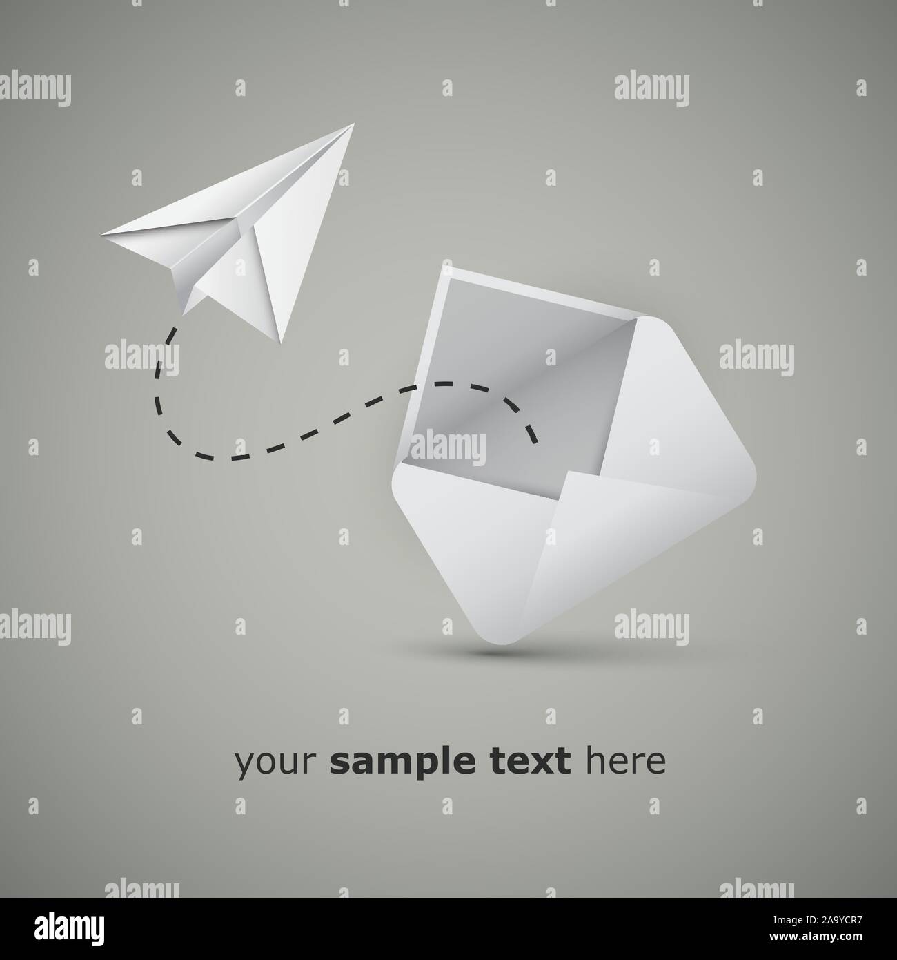 Airmail airplane hi-res stock photography and images - Alamy