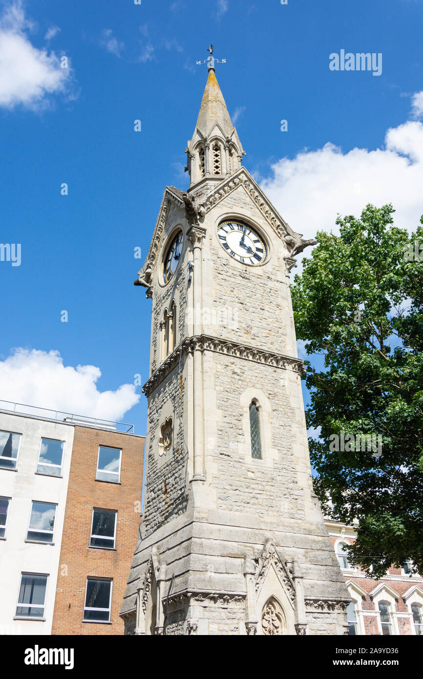 The Clock Tower, Market Square, Aylesbury, Buckinghamshire, England ...