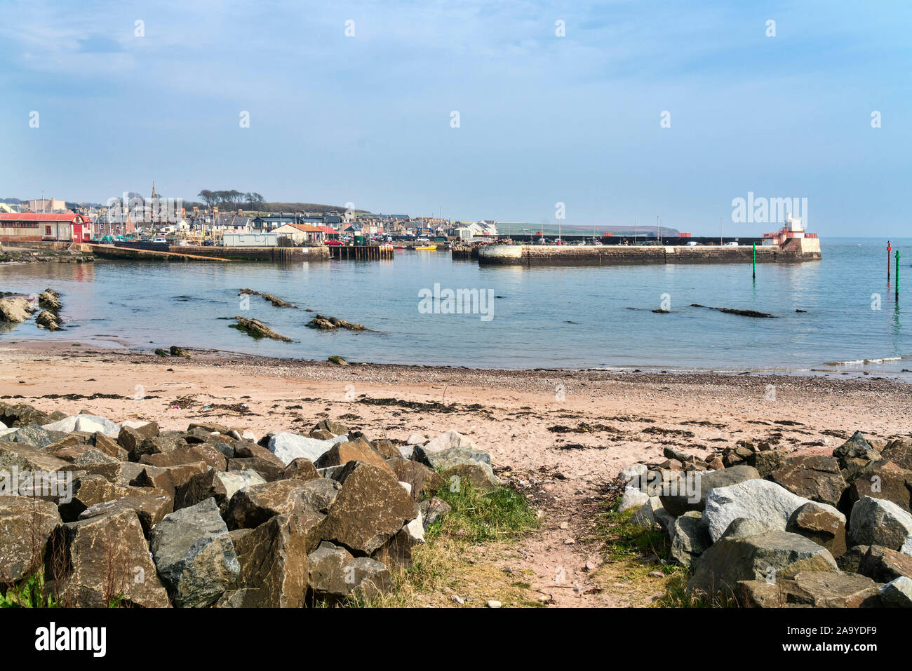 Arbroath beach hi-res stock photography and images - Alamy