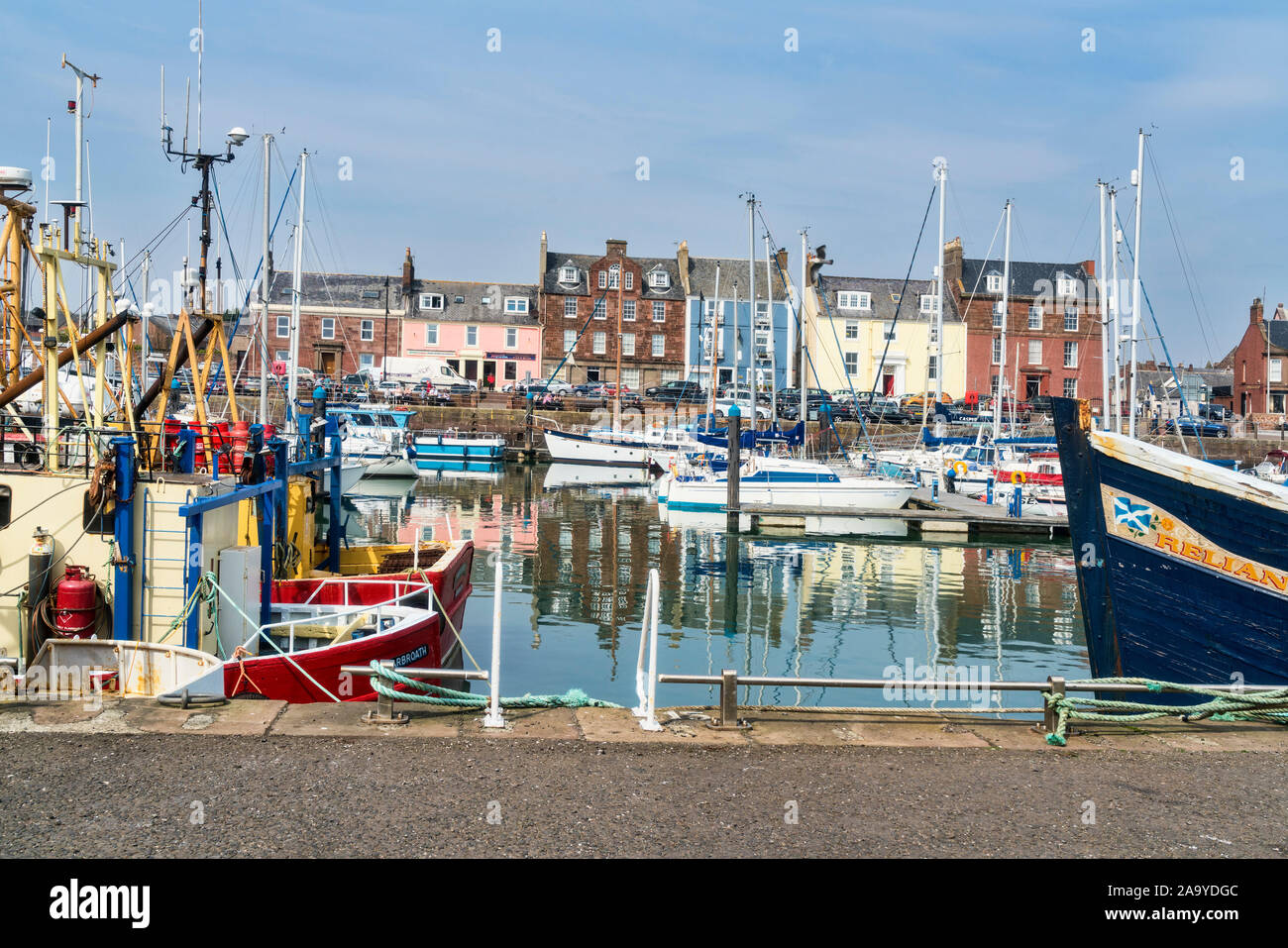 Arbroath Harbour, fishing boats, marina, Angus Region, Scotland UK ... Arbroath Harbour, fishing boats, marina, Angus Region, Scotland UK ...