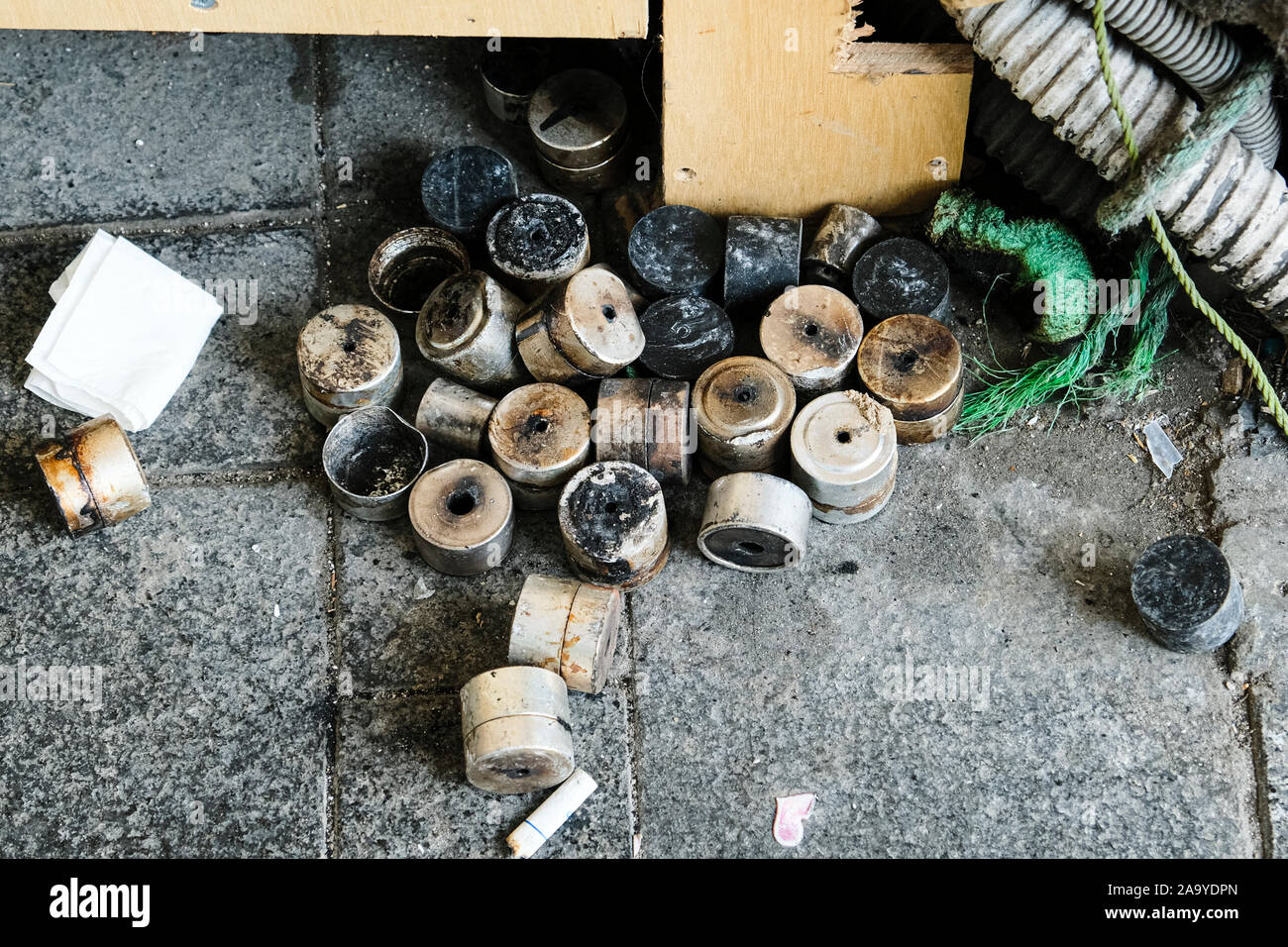 Tear Gas Shells High Resolution Stock Photography and Images - Alamy