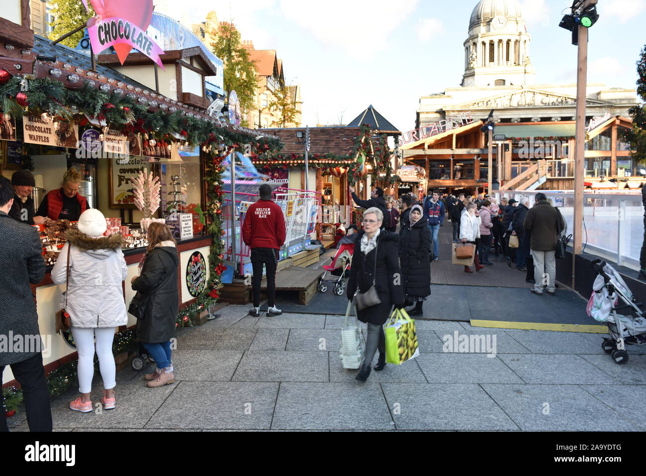 Christmas market winterland hi-res stock photography and images - Alamy