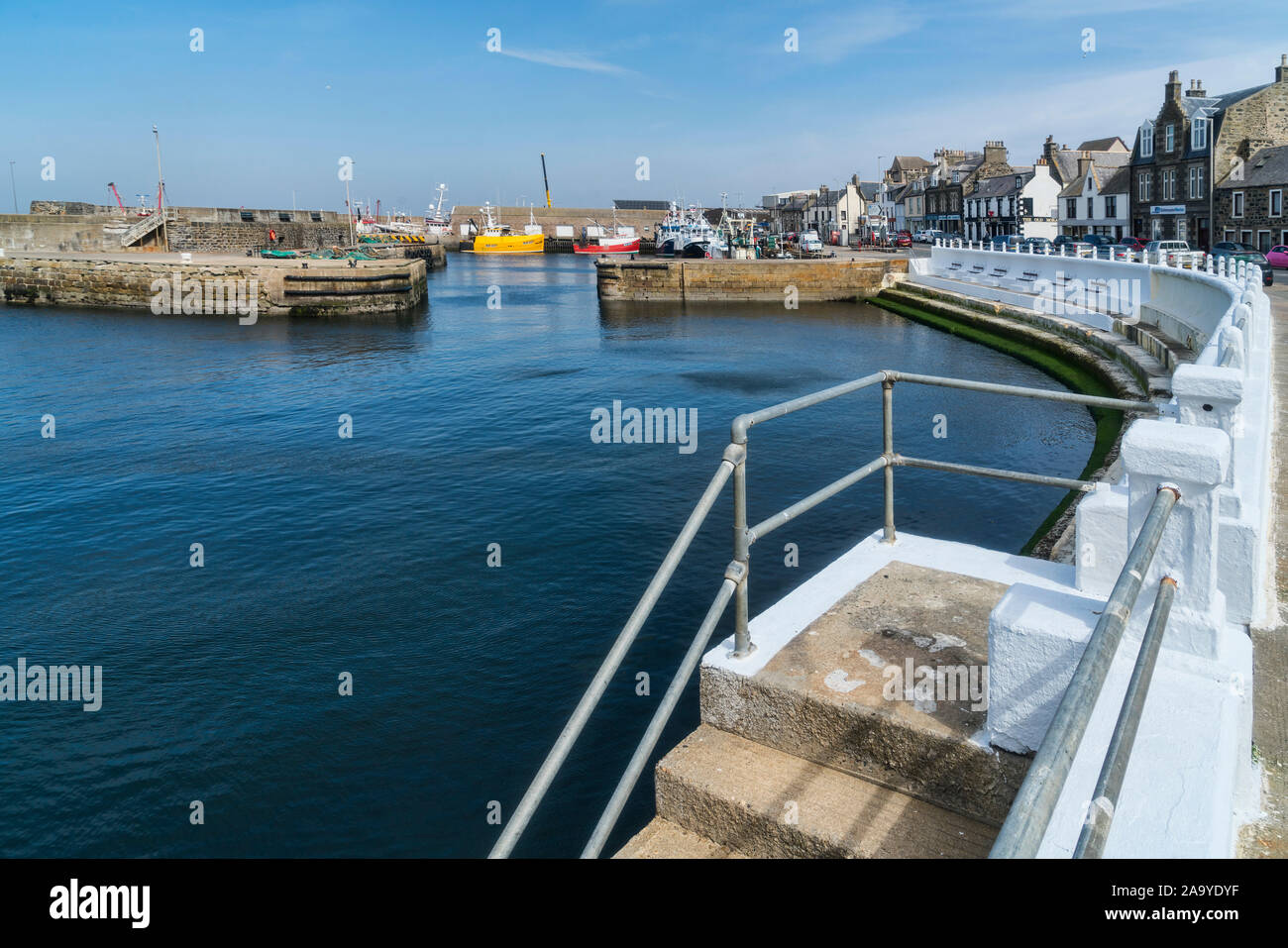 Macduff harbour hi-res stock photography and images - Alamy