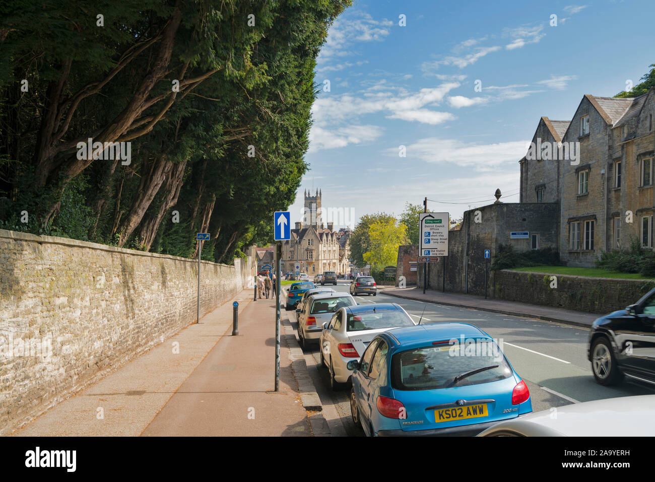 Cirencester town, Cotswolds, Gloucestershire; UK; England Stock Photo ...