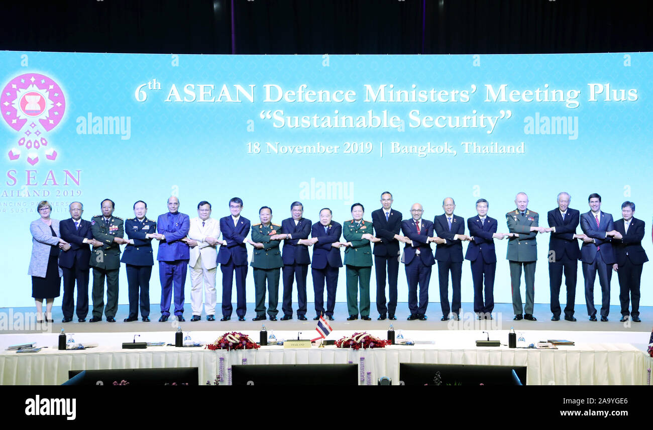 Bangkok, Thailand. 18th Nov, 2019. Chinese State Councilor and Defense ...