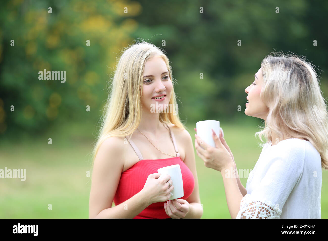 Female friends having fun on day out Stock Photo - Alamy