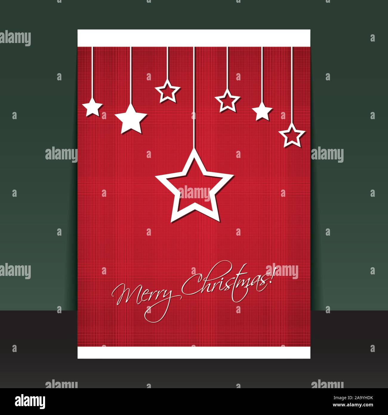 Red Christmas Flyer, Cover or Background Design in Freely Scalable and ...