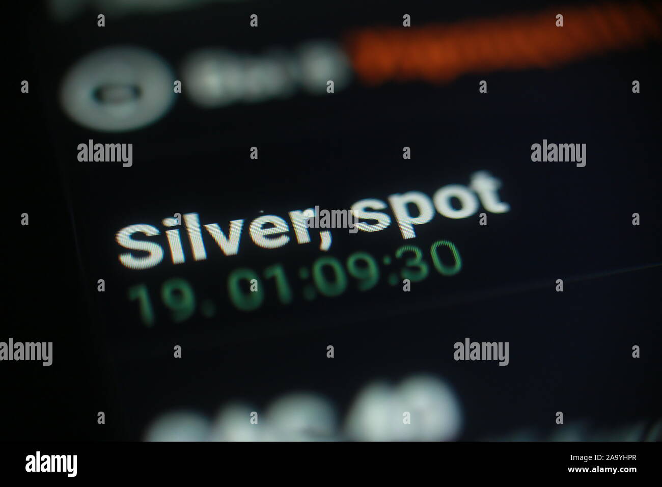 Silver spot hi-res stock photography and images - Alamy