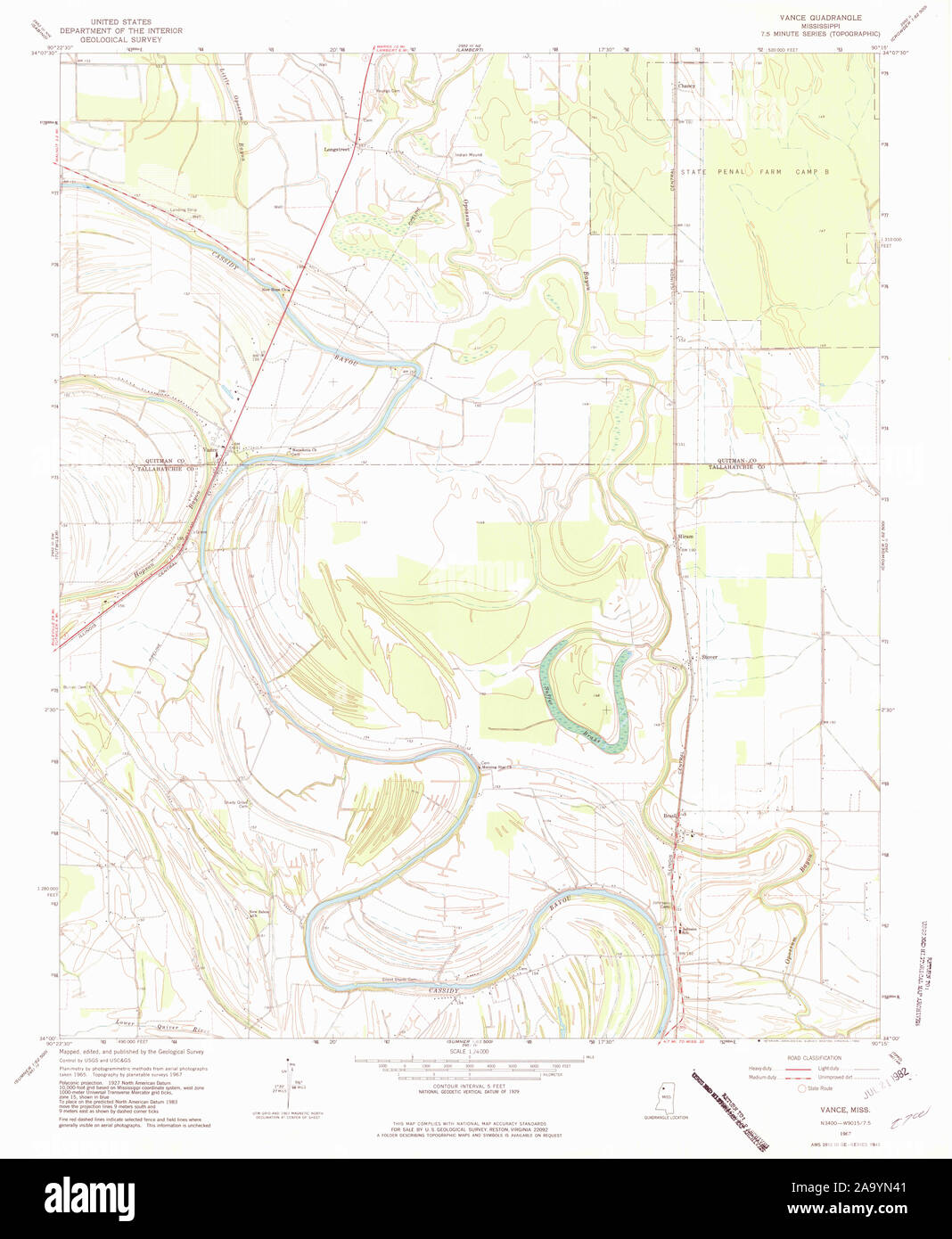 Vance map Cut Out Stock Images & Pictures - Alamy