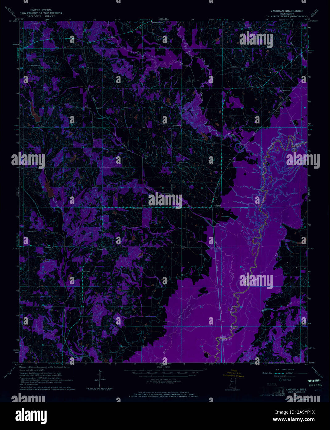 Map of vaughan hi-res stock photography and images - Alamy