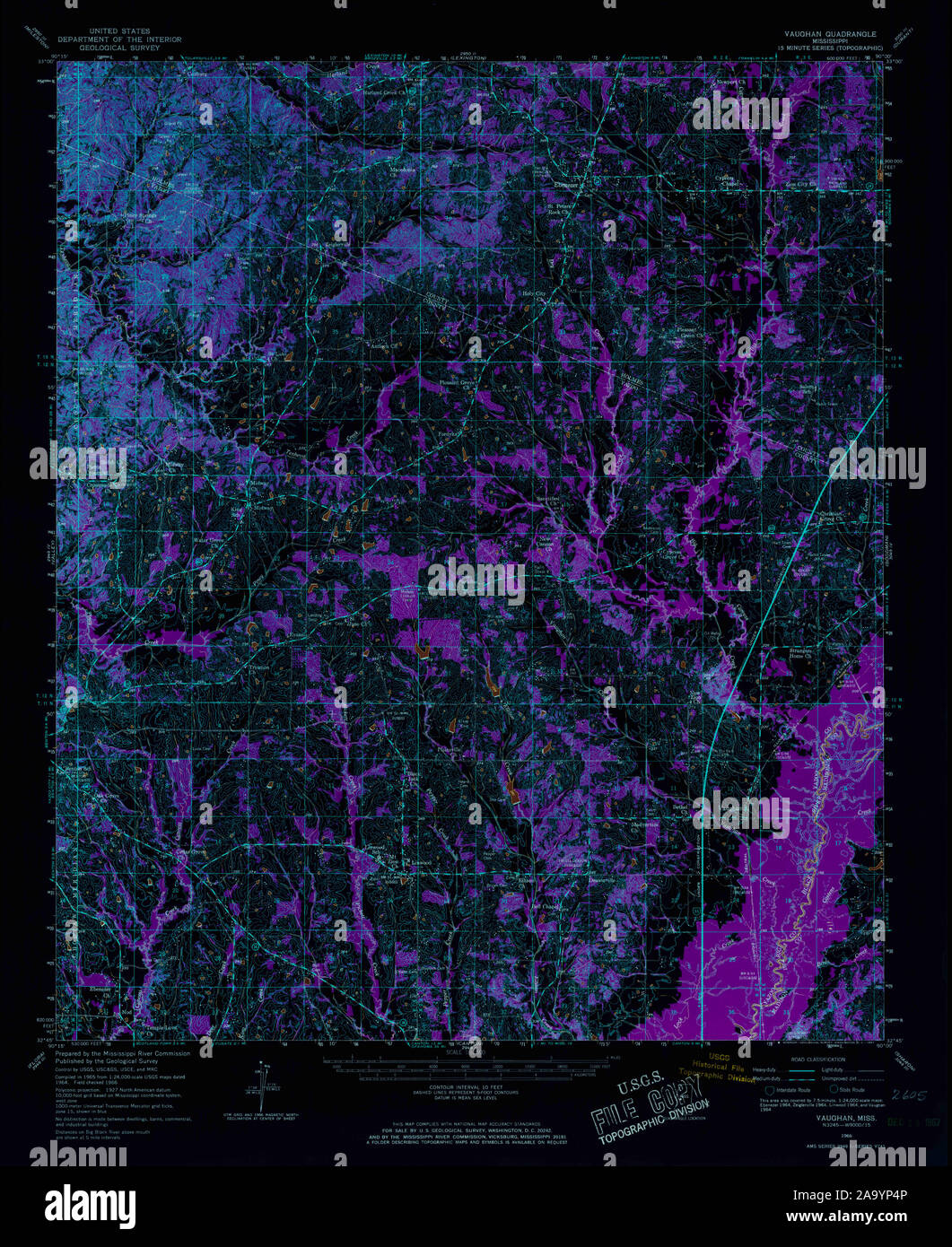 Map of vaughan hi-res stock photography and images - Alamy