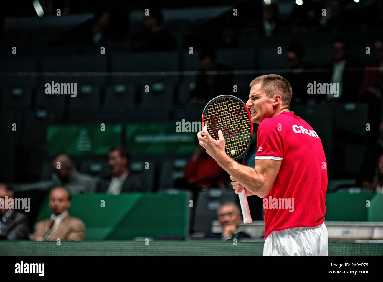 Caja Magica, Madrid, Spain. 18th November, 2019. Tennis: Davis Cup ...