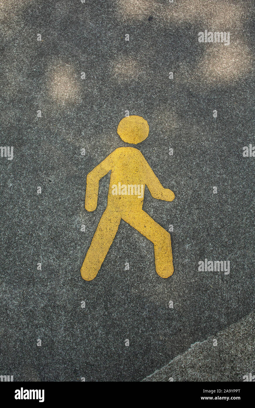 Pedestrian symbol hi-res stock photography and images - Alamy