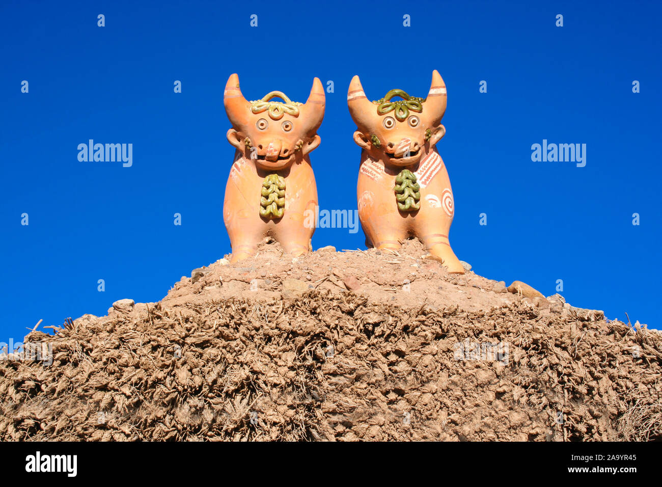 Traditional inca houses in Puno, Peru Stock Photo - Alamy