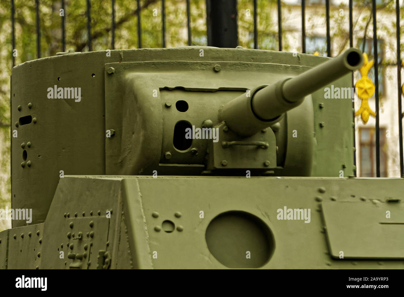 Armored car with gun hi-res stock photography and images - Alamy