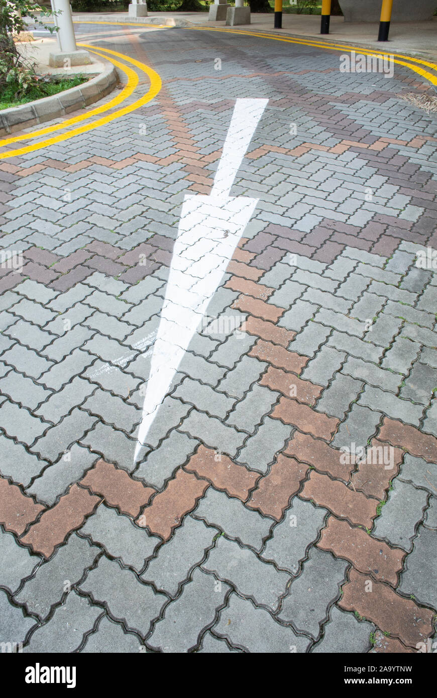 Interlocking pavement hi-res stock photography and images - Alamy