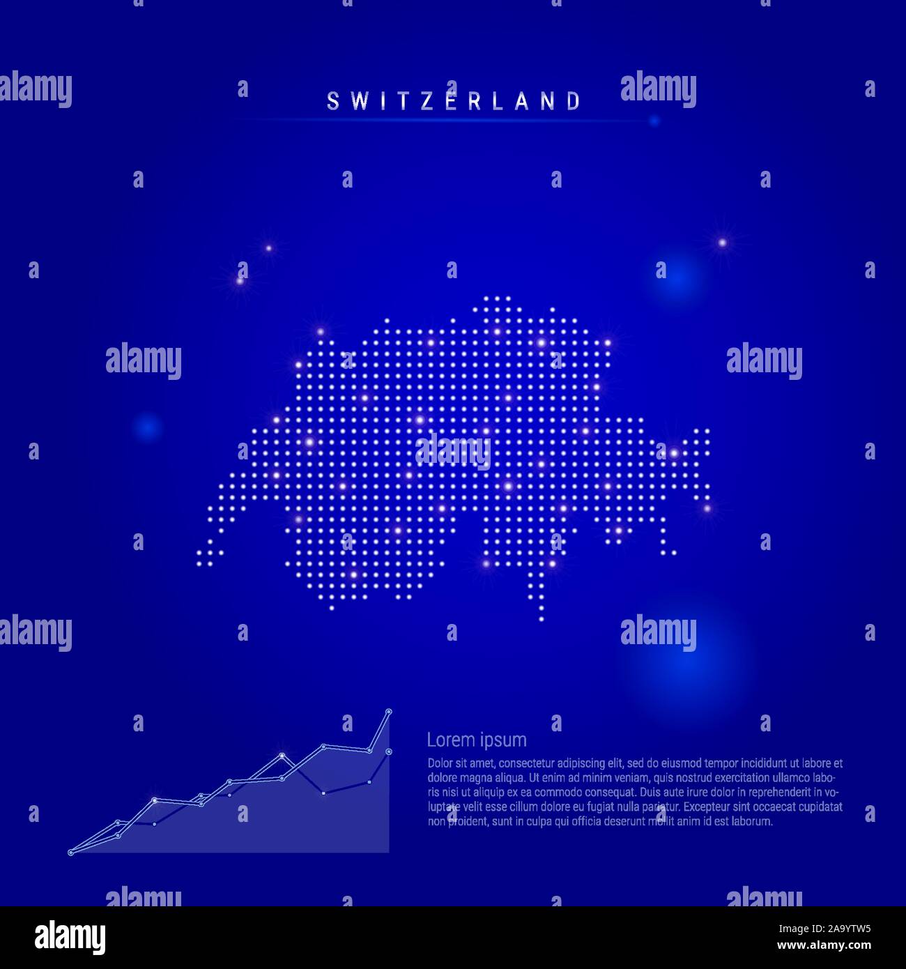 Switzerland graph Stock Vector Images - Alamy