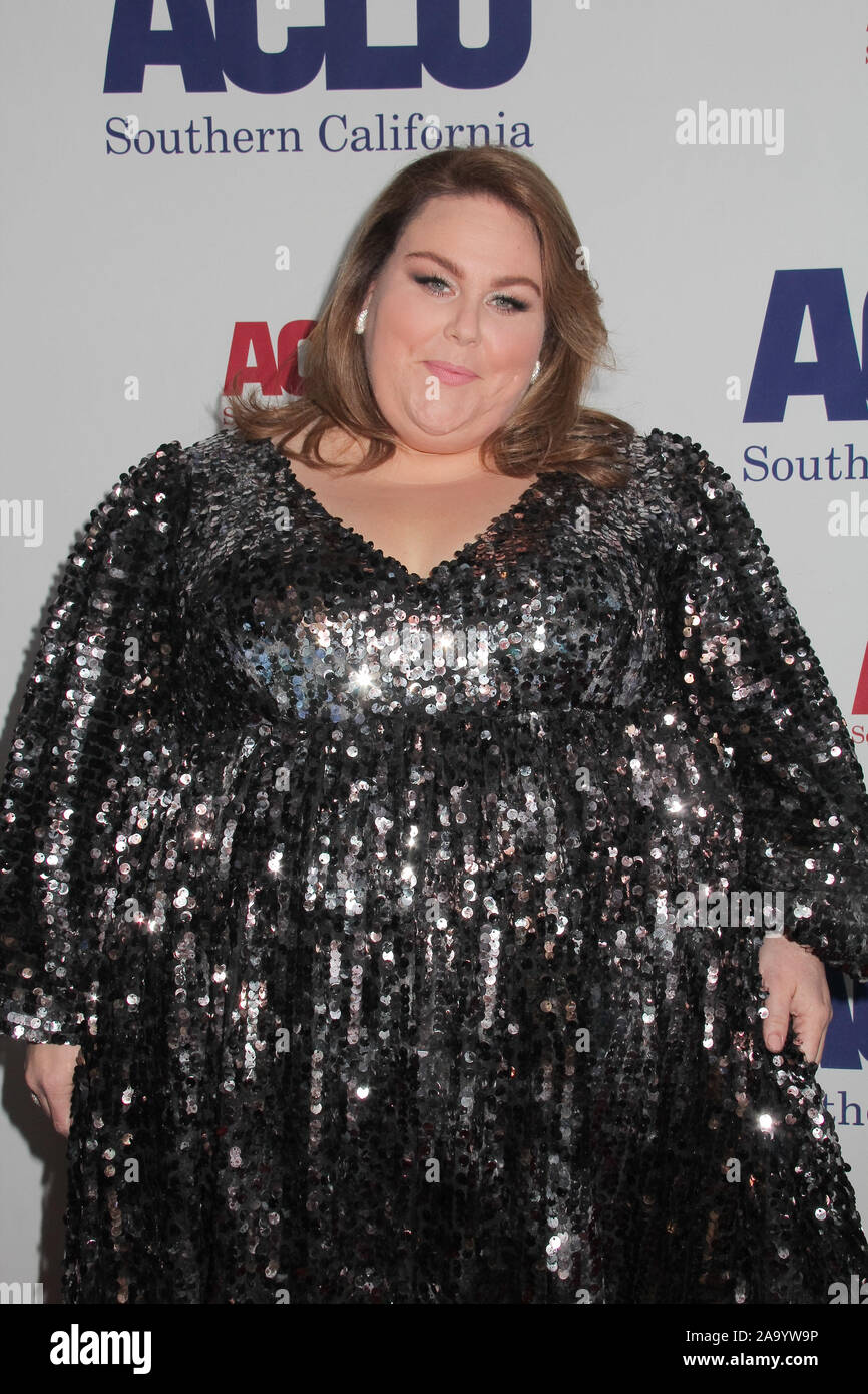 Chrissy Metz 11/17/2019 ACLU SoCal's Annual Bill of Rights Awards ...