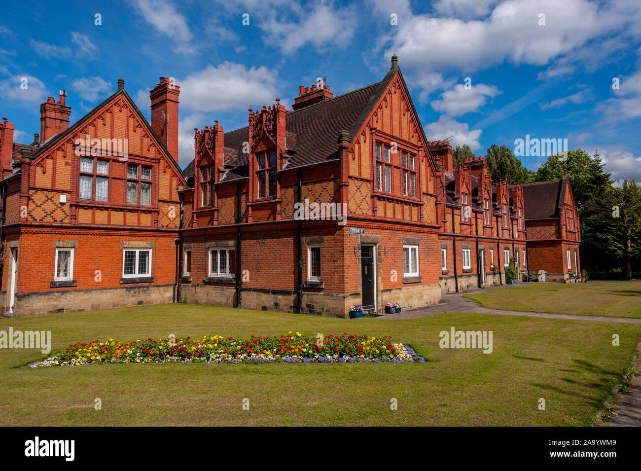 Houses in Port Sunlight Merseyside, Built by Lord Leverhulme to house ...