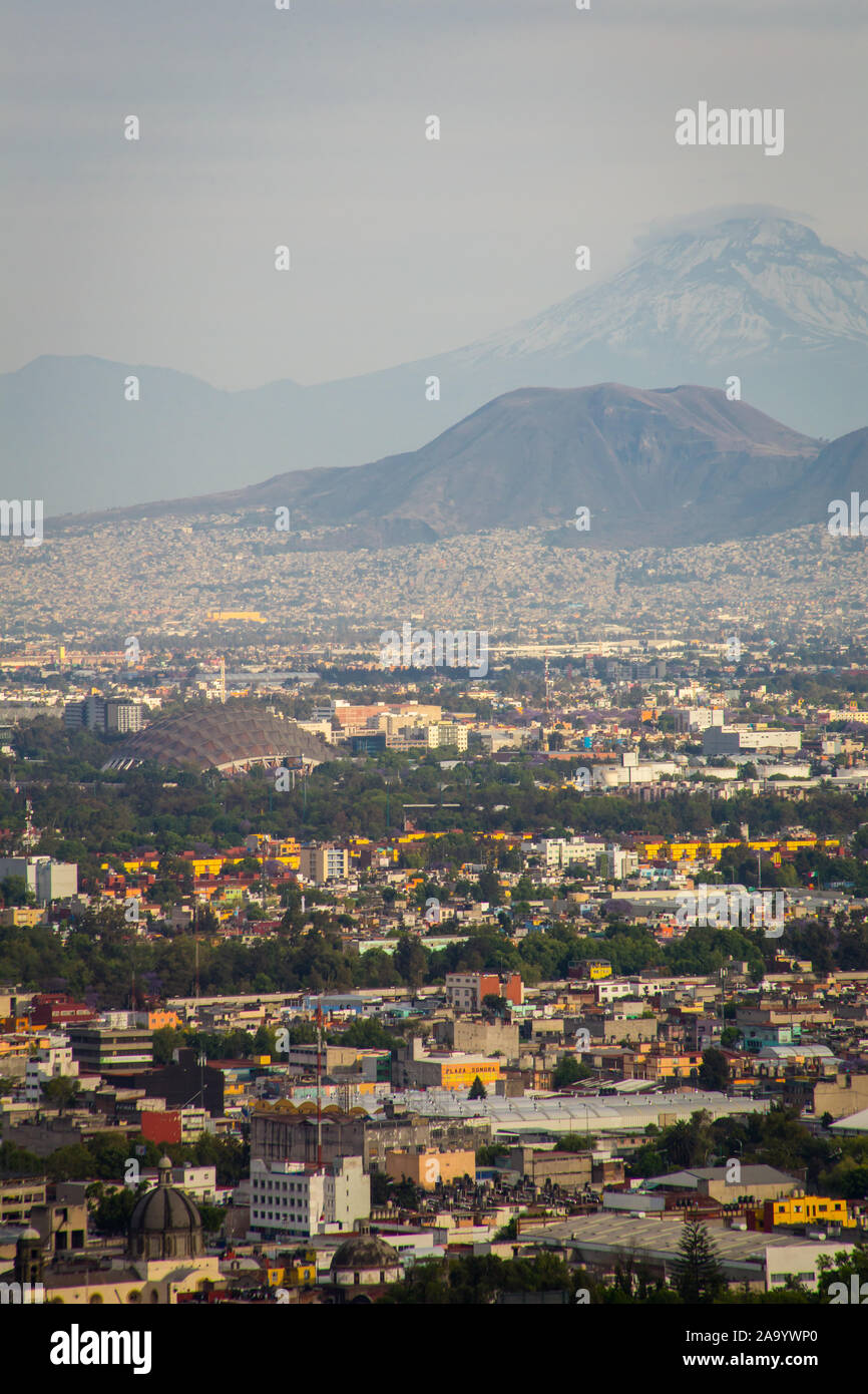 Aerial view of mexico city Stock Photo - Alamy