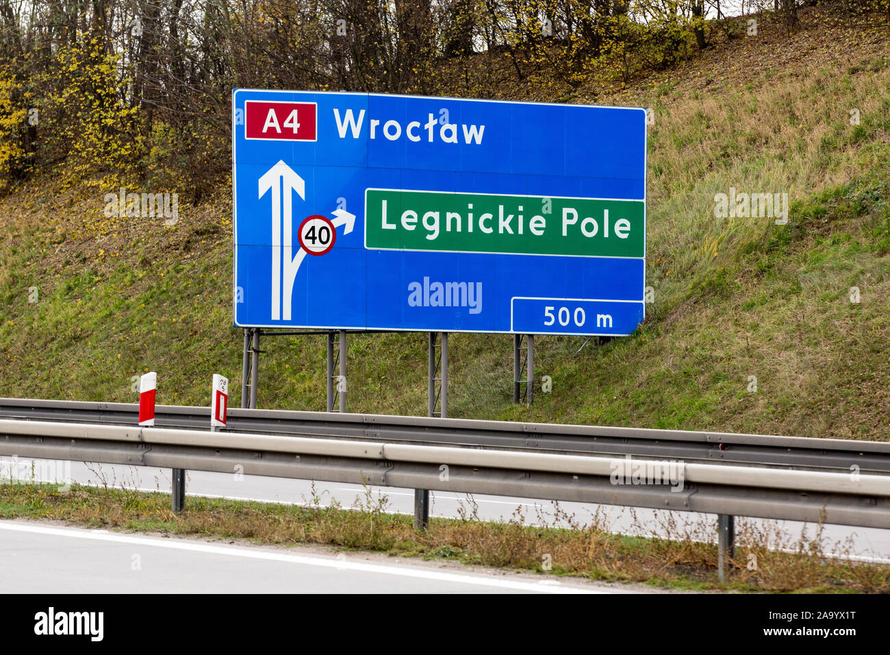 A4 sign hi-res stock photography and images - Alamy