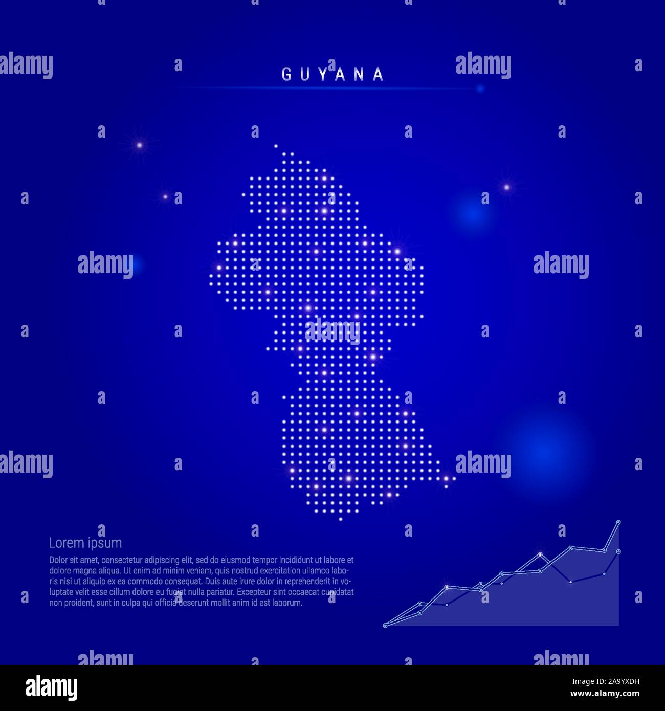 Guyana graph hi-res stock photography and images - Alamy