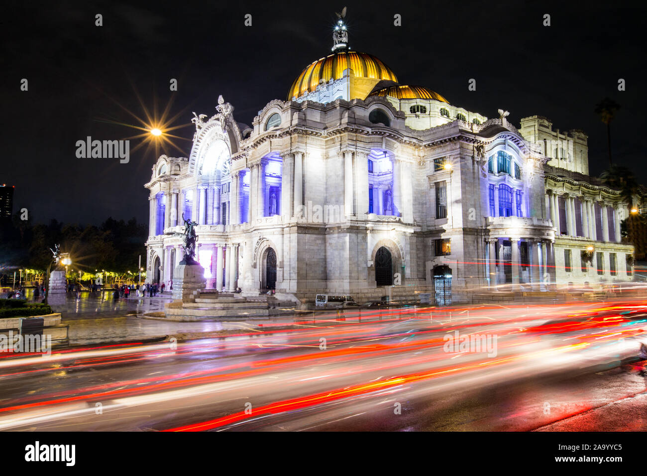 Palacio de Bellas Artes or Palace of Fine Arts, a famous theater,museum ...