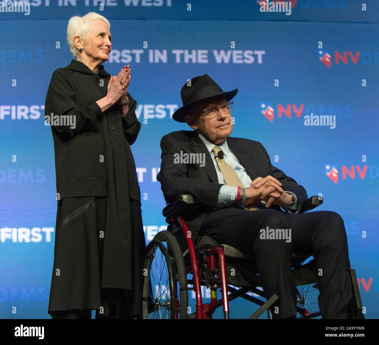 Las Vegas, Nevada, USA. 17th Nov, 2019. Former Senate Majority Leader ...
