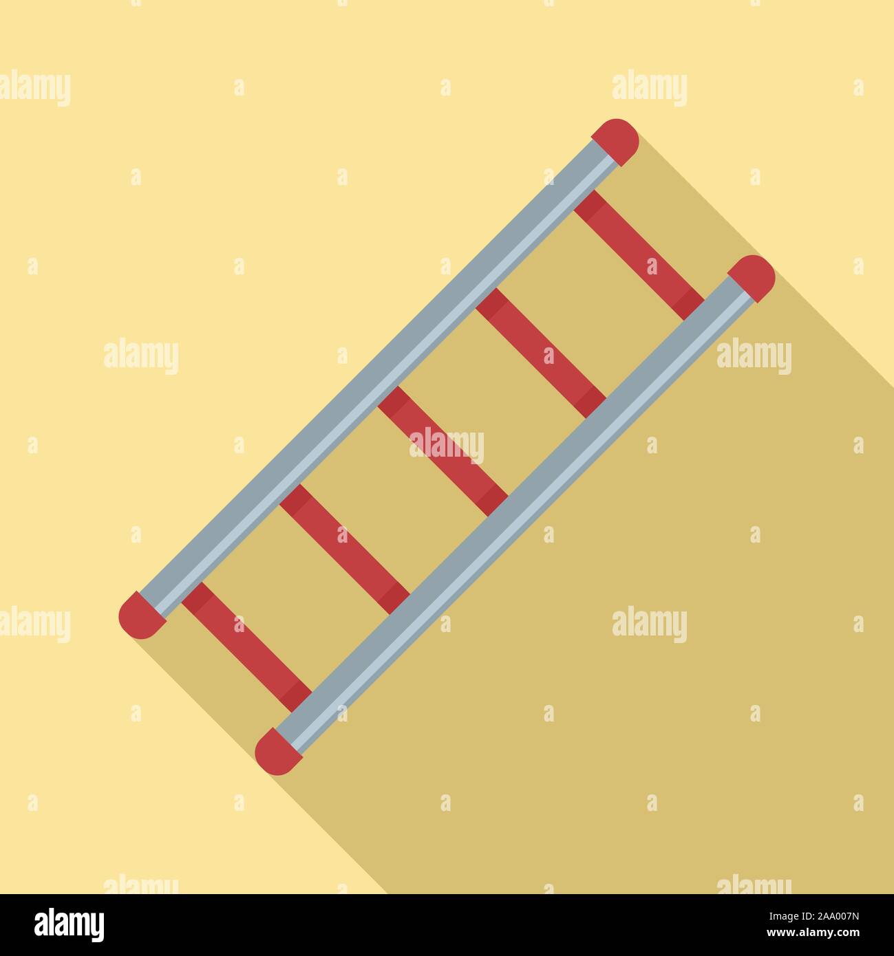 Ladder icon. Flat illustration of ladder vector icon for web design ...