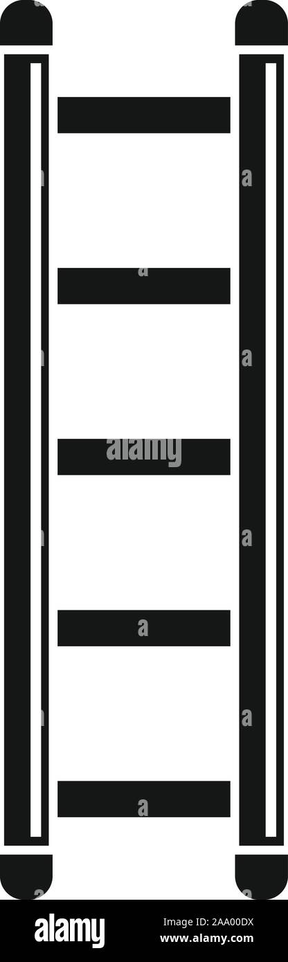 Ladder icon. Simple illustration of ladder vector icon for web design ...