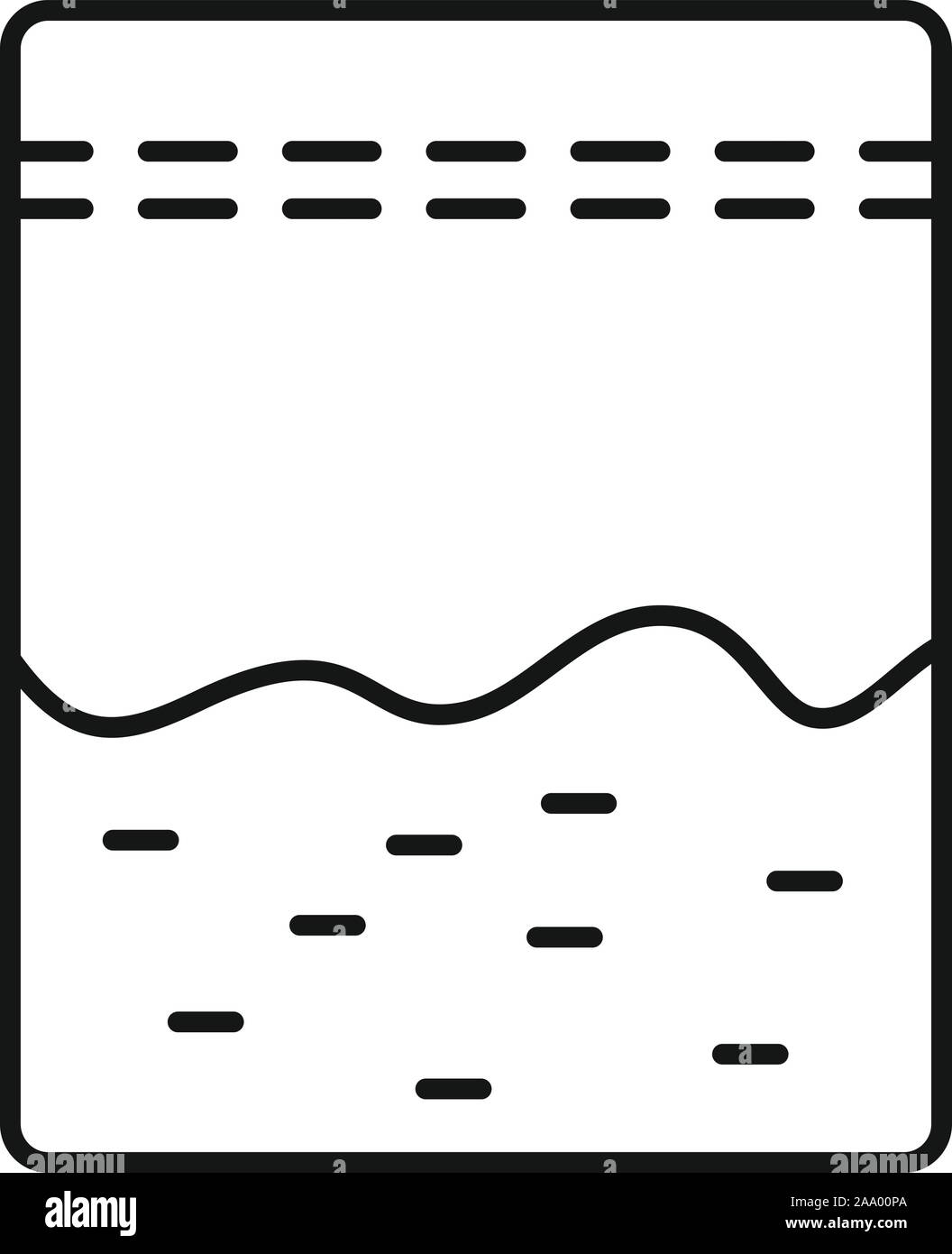 Narcotic addiction icon. Outline narcotic addiction vector icon for web ...