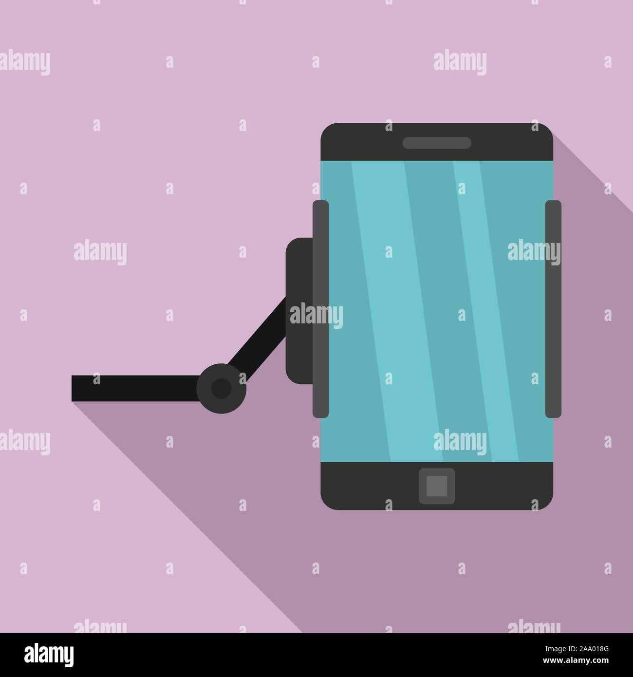 Phone hanger icon. Flat illustration of phone hanger vector icon for ...