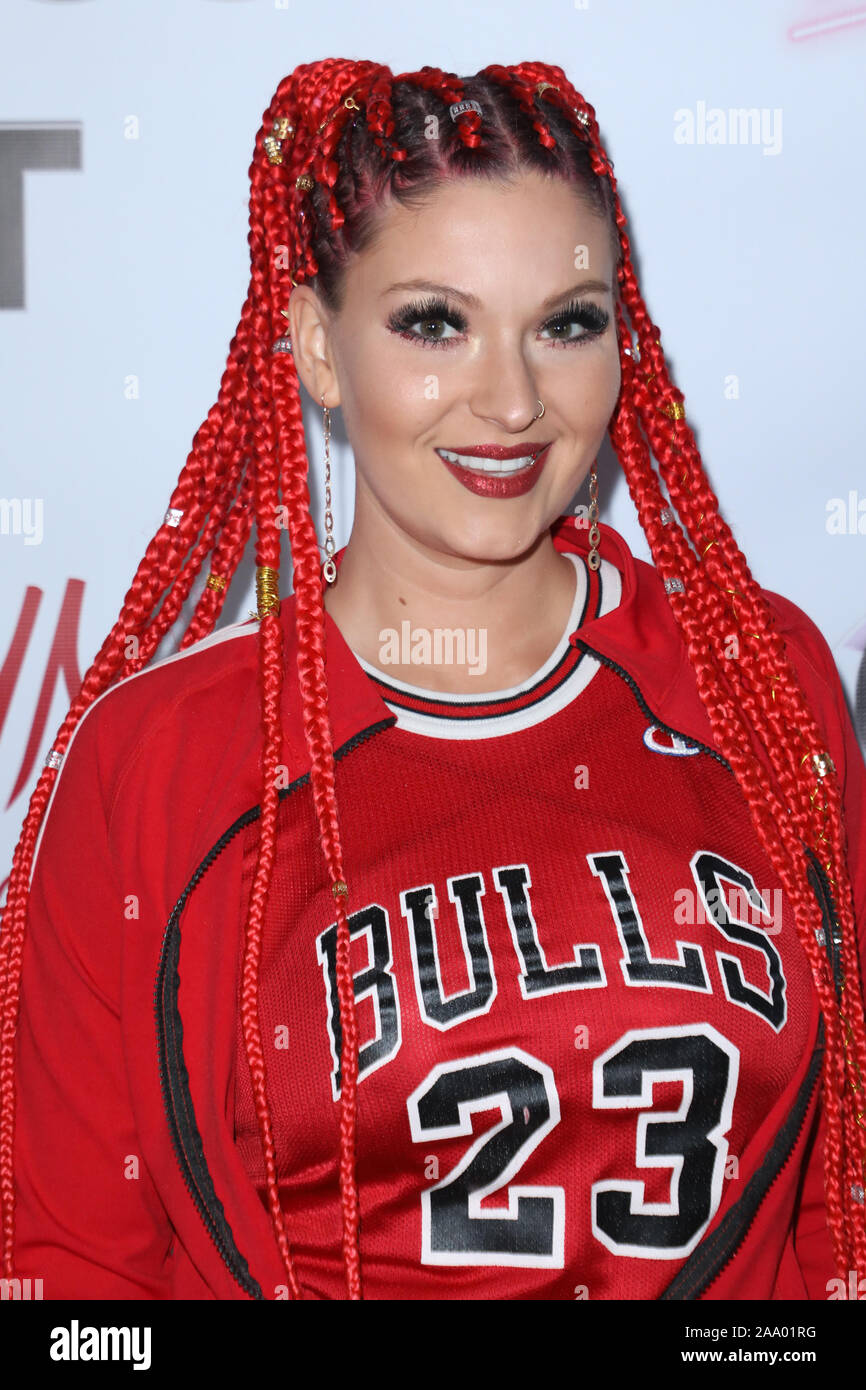 Los Angeles, California, USA. 14th November, 2019. Music artist Jessica ...