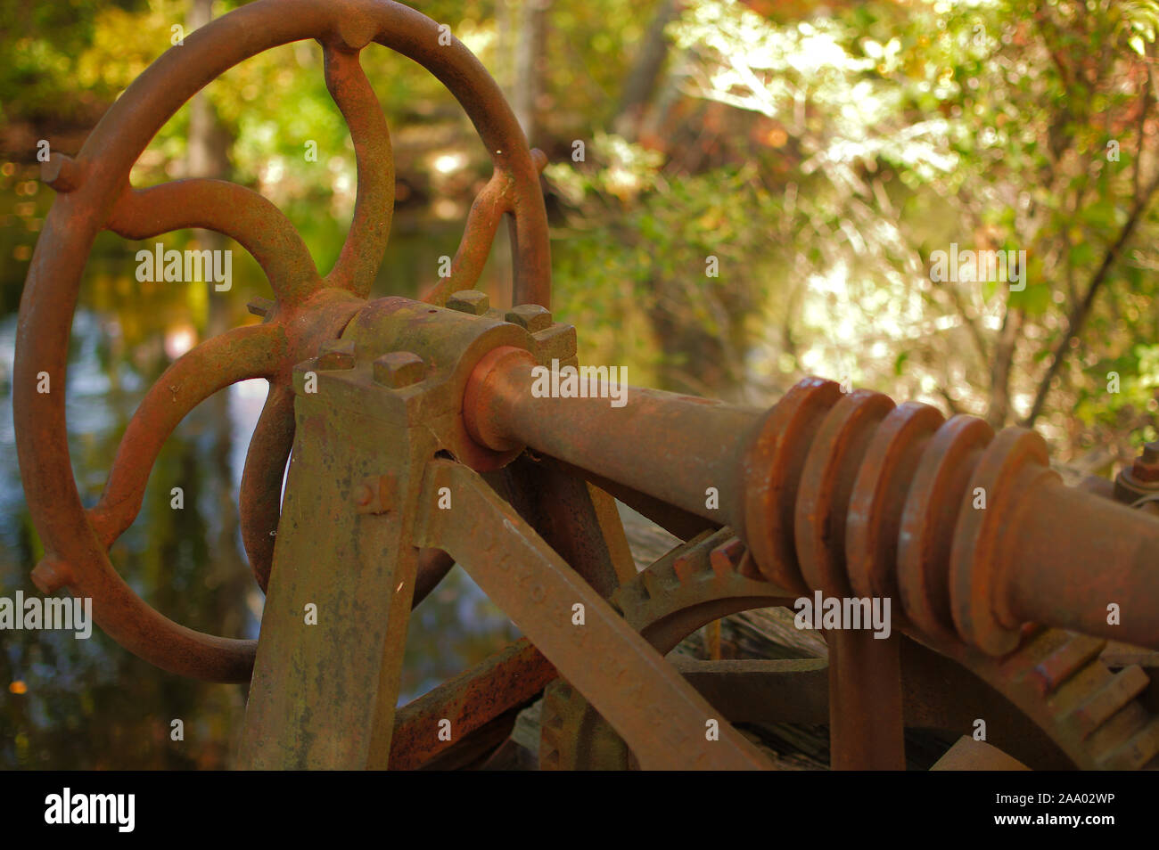 Old water wheel used hi-res stock photography and images - Alamy
