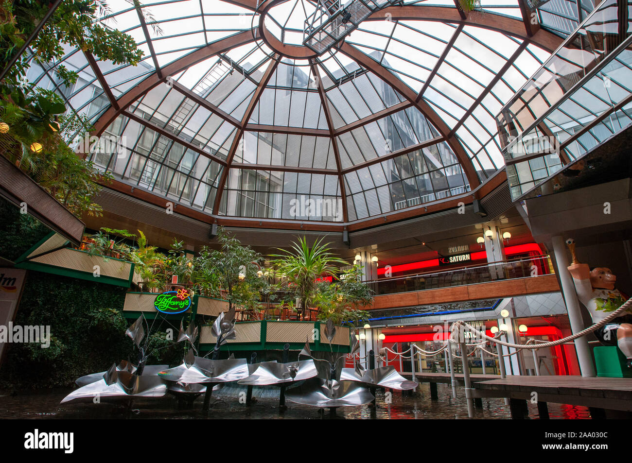 Saturn department store on Alexanderplatz Square, Berlin-Mitte, Berlin ...