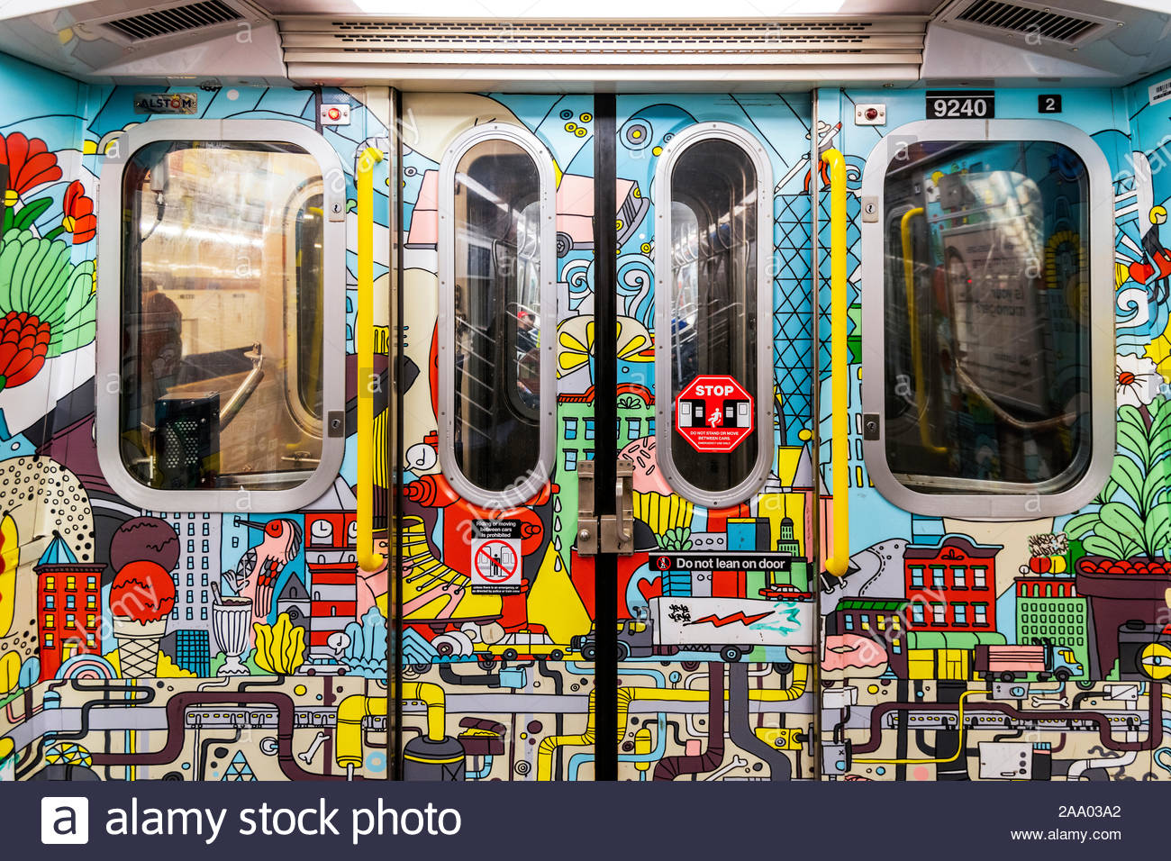 New York Subway Graffiti Stock Photos & New York Subway Graffiti Stock ...
