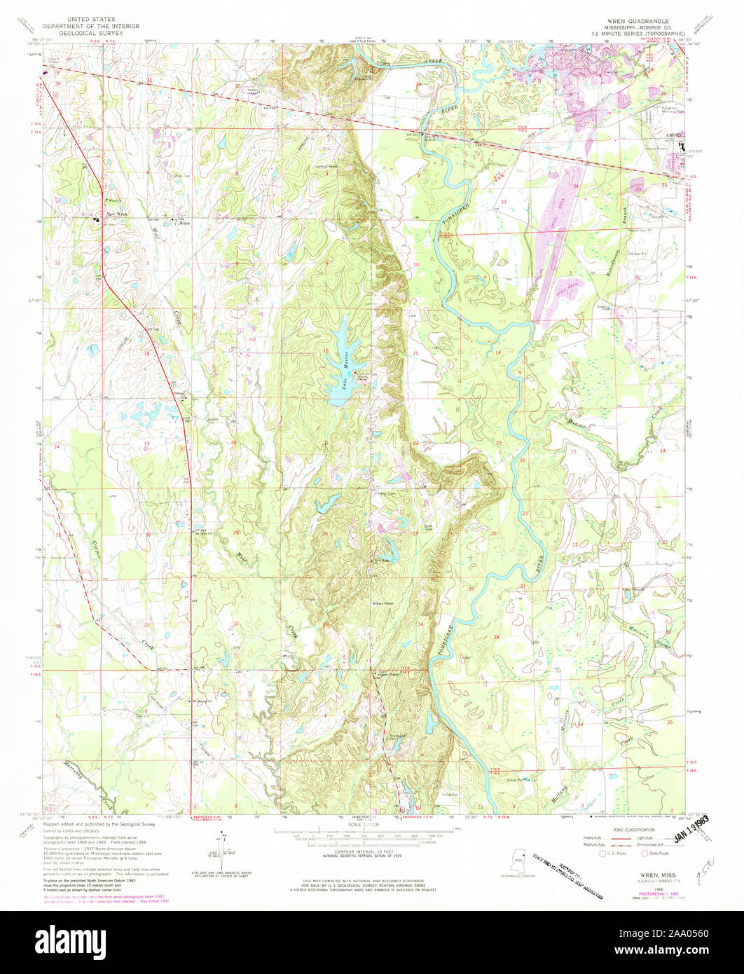 Map of wren hi-res stock photography and images - Alamy