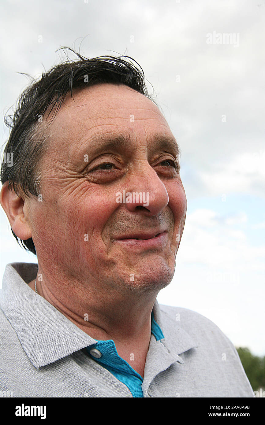 Middle aged grey hair hi-res stock photography and images - Alamy