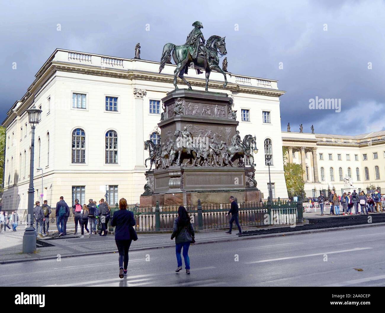 Friedrich horse statue berlin hi-res stock photography and images - Alamy
