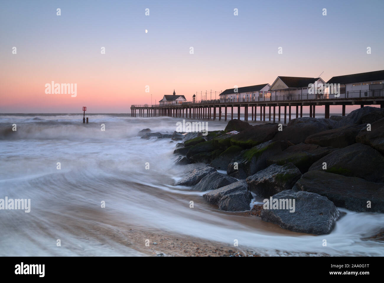 Southwold Pier, Suffolk, East Anglia, UK Stock Photo - Alamy