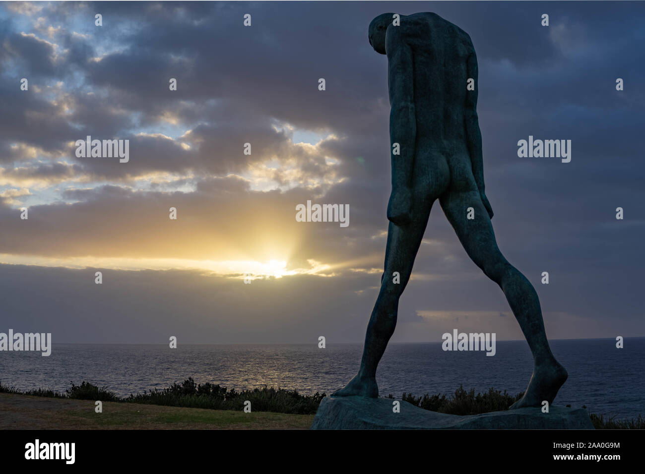 Depression sculpture hi-res stock photography and images - Alamy