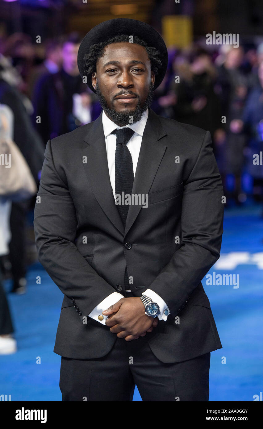 London, UK. Eric Kofi Abrefa at the World Premiere of ÒBlue StoryÓ at ...
