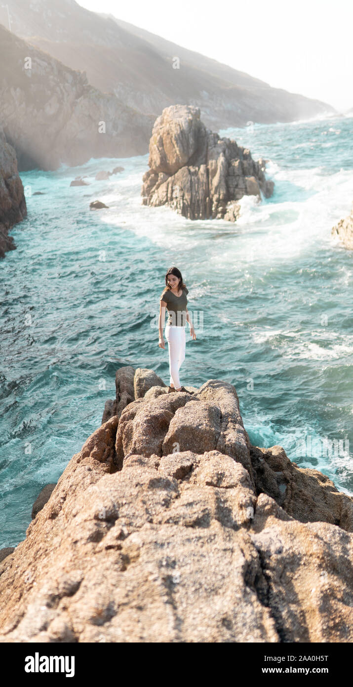 portrait girl near the ocean Stock Photo - Alamy