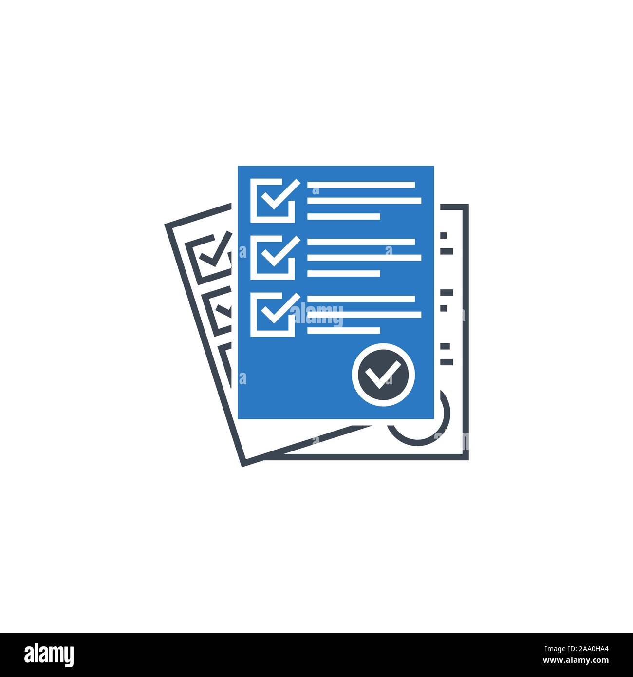 Questionnaire related vector glyph icon Stock Vector Image & Art - Alamy